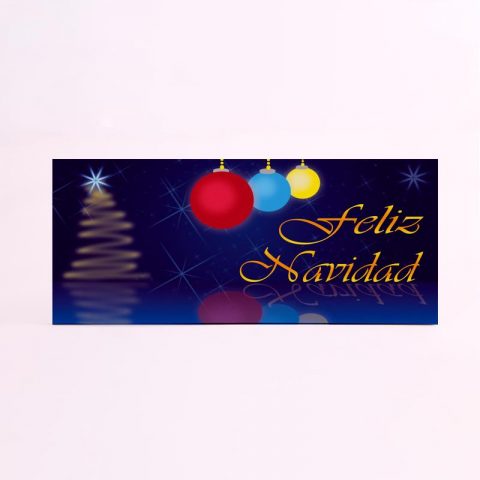 Foam Rectangular Navidad Feliz Navidad 1 | Wanakay