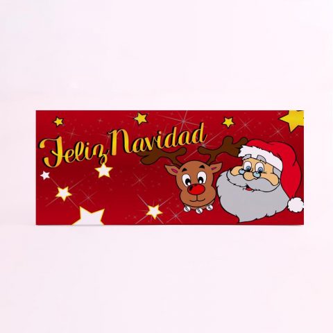 Foam Rectangular Navidad Feliz Navidad 4 | Wanakay